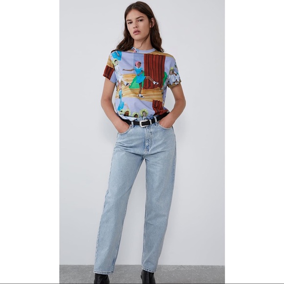 Zara | Tops | Zara Women In Art Collection Zoe Hawk 29 | Poshmark